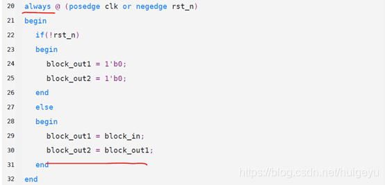 Verilog之非阻塞赋值(二)——赋值延后一个周期 Verilog非阻塞赋值会延后一个周期吗 Csdn博客