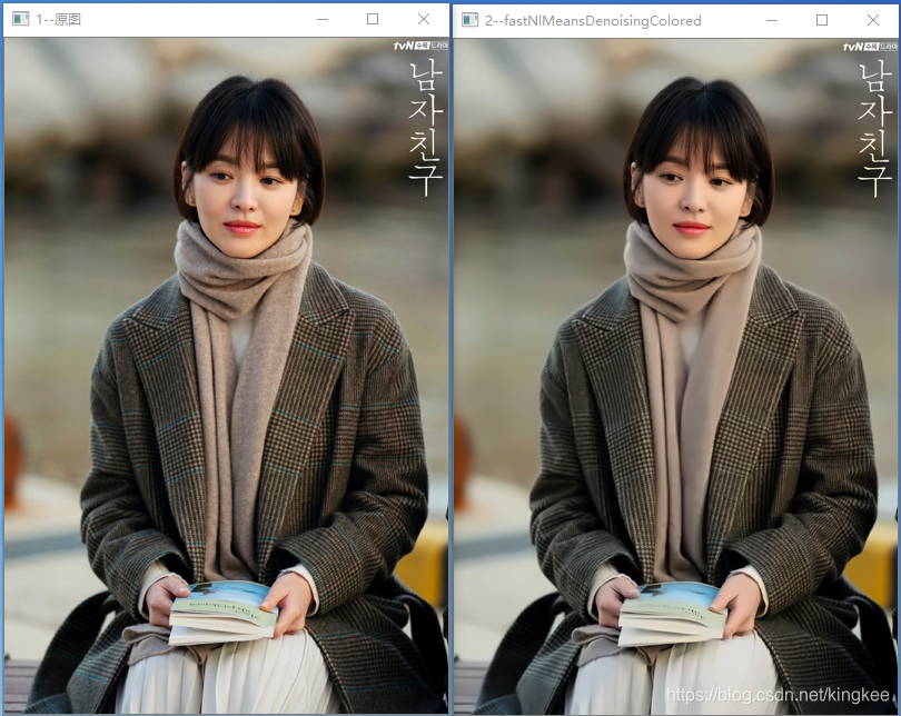 【opencv 4】图像去噪 非局部均值去噪cvfastnlmeansdenoising参数说明 Csdn博客