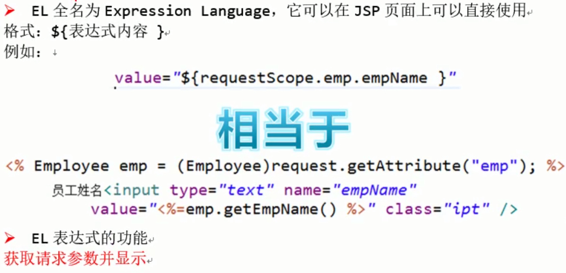 El表达式 El表达式 语法 Csdn博客