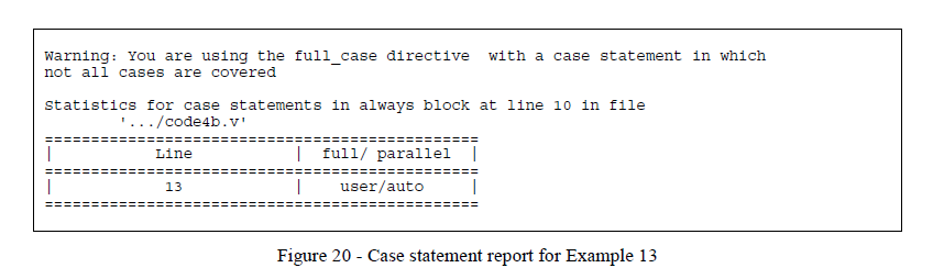 "//synopsys full_case parallel_case"综合指令的用法_synopsys full case-CSDN博客