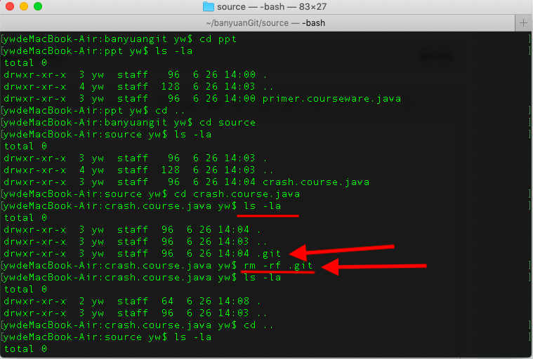 mac上使用git（删除本地git文件，重新拉取和上传文件）_mac 删除git-CSDN博客