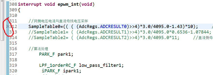 CCS中关于加入的断点图标出现反斜杠，并且断点无效果的问题_ccs断点带斜杠-CSDN博客