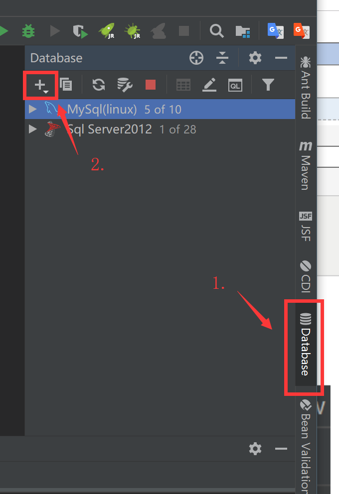 在IDEA中进行jdbc连接数据库，进行增删查改_idea连接数据库datebase用什么插件实现sql语句不写代码怎么做增删改查呢-CSDN博客