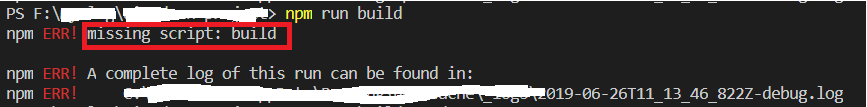 Npm Run Build报错解决办法npm Run Build 报错 Csdn博客