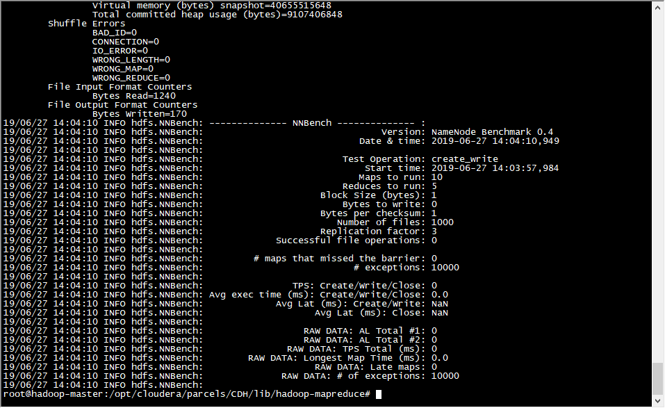 Hadoop基准测试_hadoop-mapreduce-client-jobclient-CSDN博客