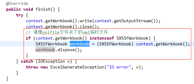 清理easyexcel导出07版Excel时产生的poi-sxssf-sheet*.xml临时文件-CSDN博客
