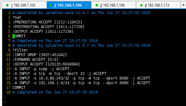 Linux 防火墙iptables规则配置文档防火墙预设表预设政策 Csdn博客 