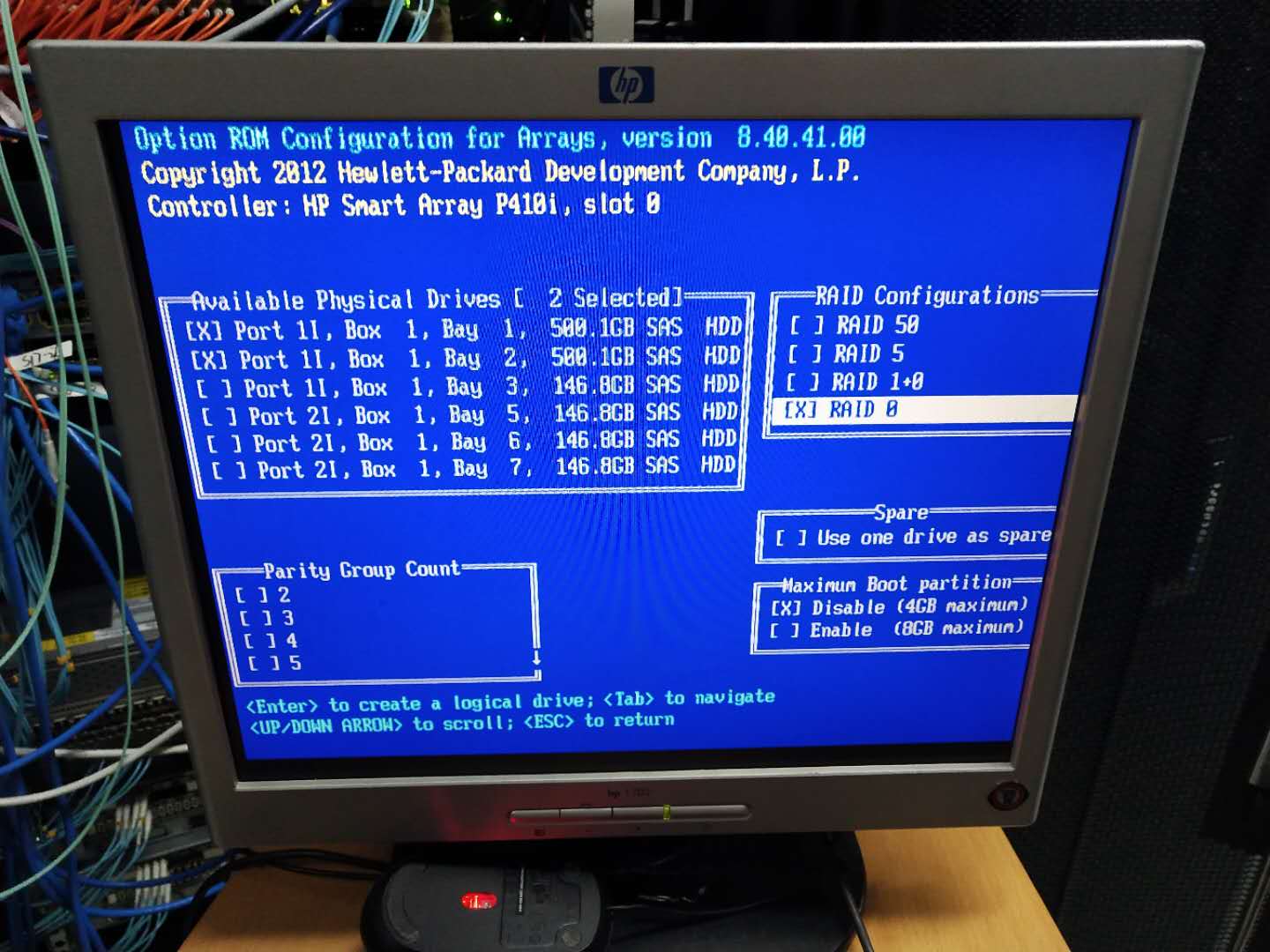 HP DL388 G7 服务器重新做RAID_dl380g7进raid卡-CSDN博客