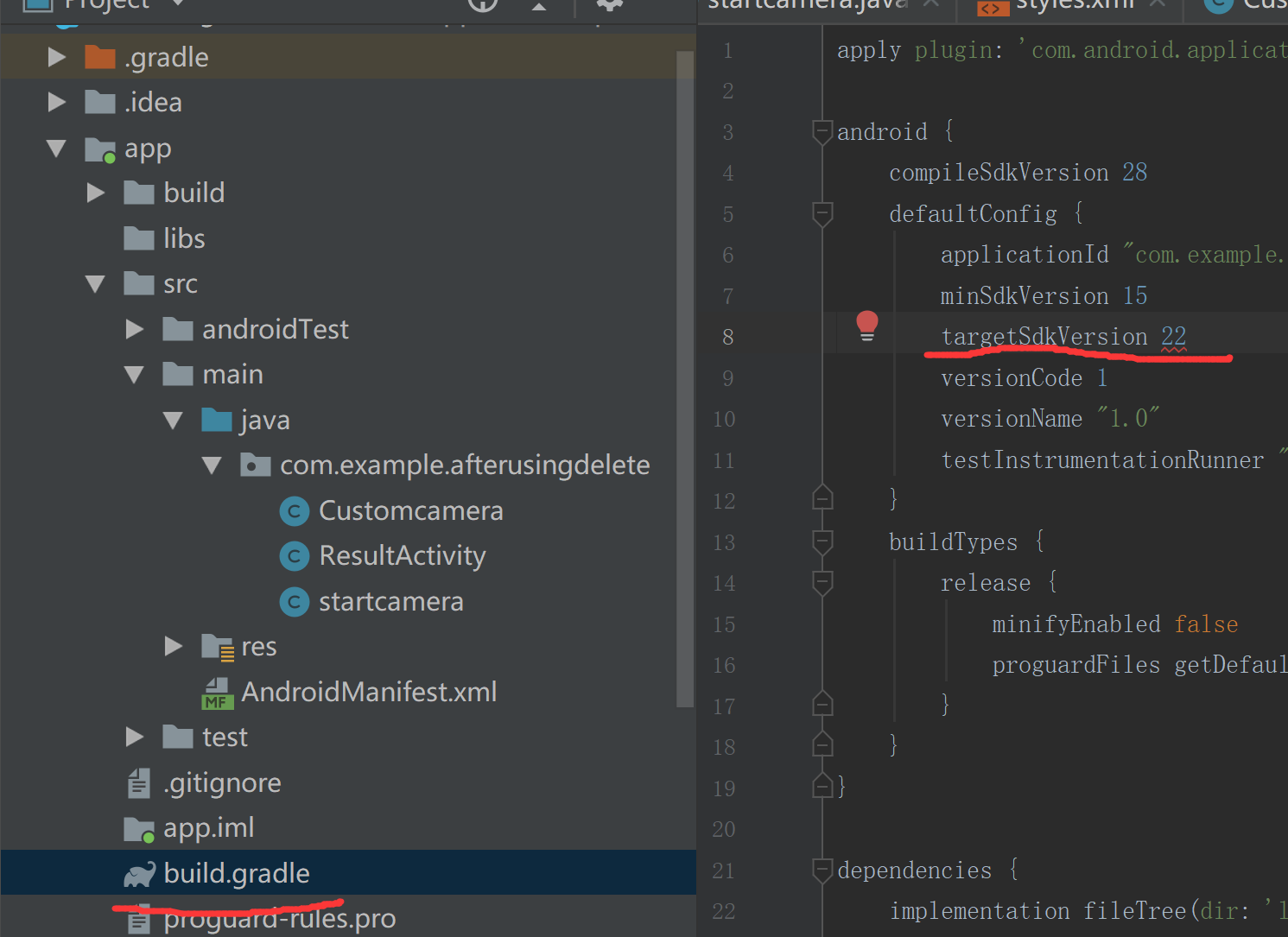 【Android Studio】Camera.Parameters parameters = mCamera.getParameters();NullPointerException空指针异常 ...