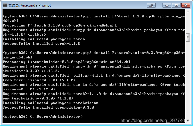 Windows7旗舰版安装pytorch(cpu版)win7 Cpu Pytorch Csdn博客