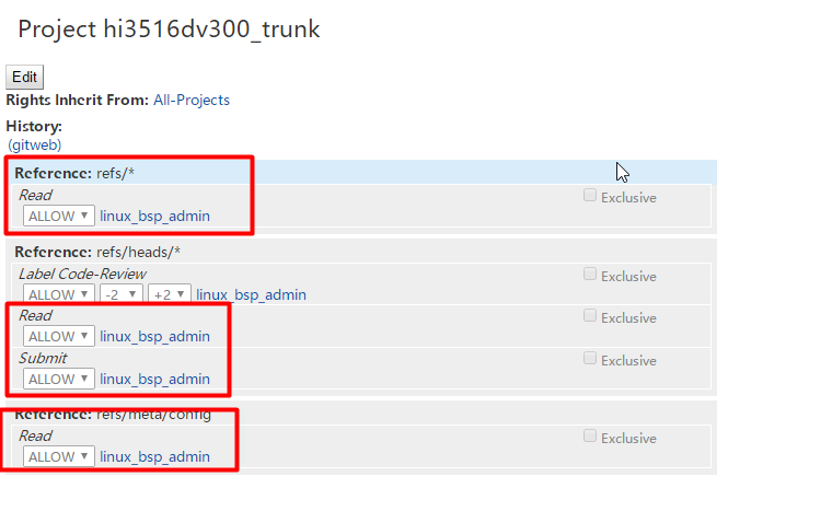 Gerrit project 权限配置_gerrit 如何配置帐号具有create new project权限-CSDN博客