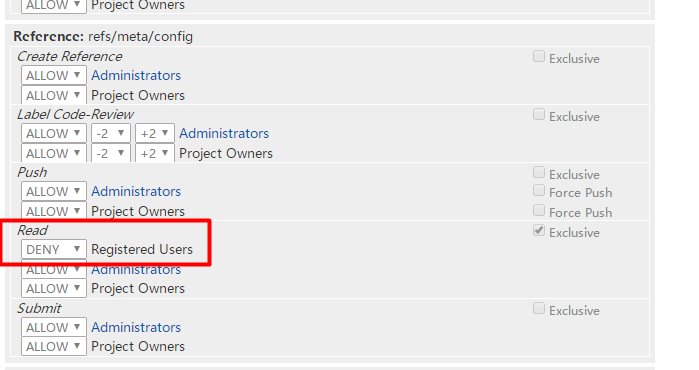 Gerrit project 权限配置_gerrit 如何配置帐号具有create new project权限-CSDN博客