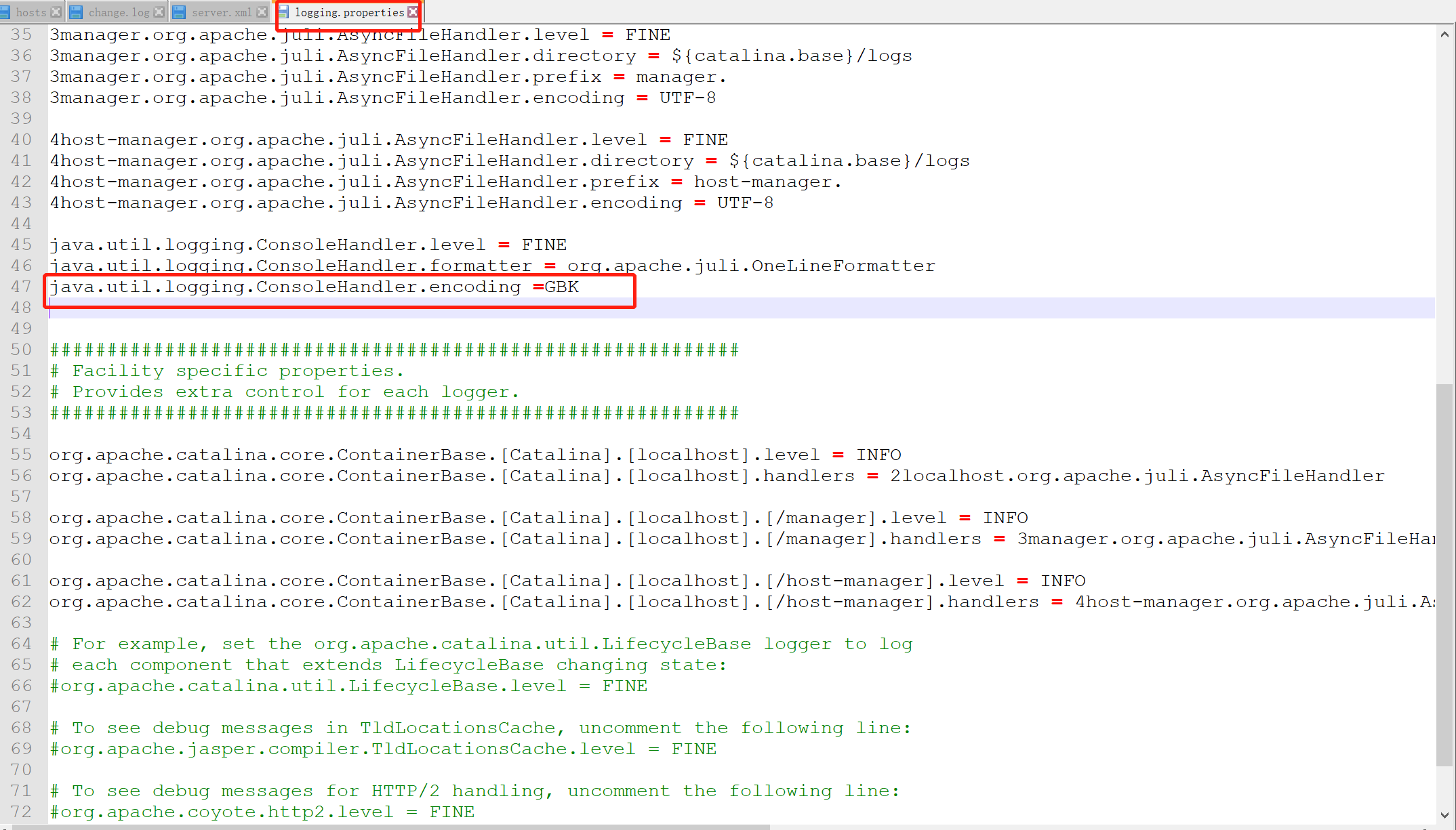 【IntelliJ IDEA】 启动Tomcat时，有乱码，出现 “淇℃伅 [main] org.apach”_项目在部署时报09-oct-2023 21:44:43.557 淇℃伅 ...