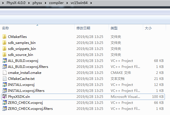 PhysX 物理引擎研究（一）源码编译_physx源码-CSDN博客