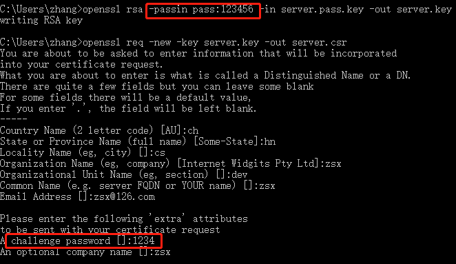 创建自签名证书命令异常记录_unable to load private key-CSDN博客