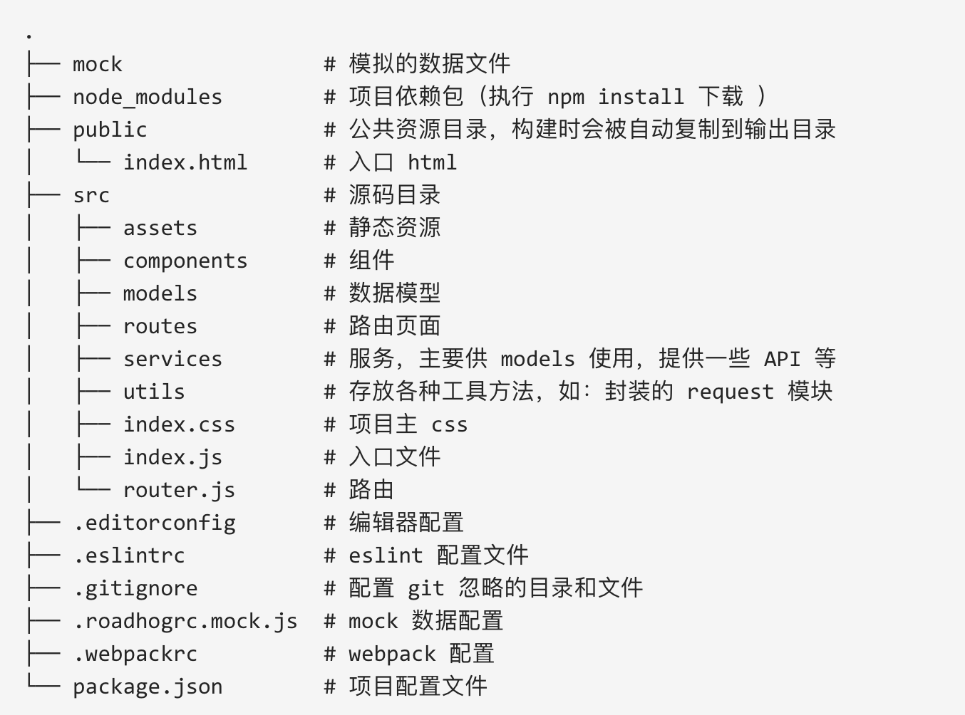 react：react + dva + router + roadhog 基础项目搭建 | 兜兜