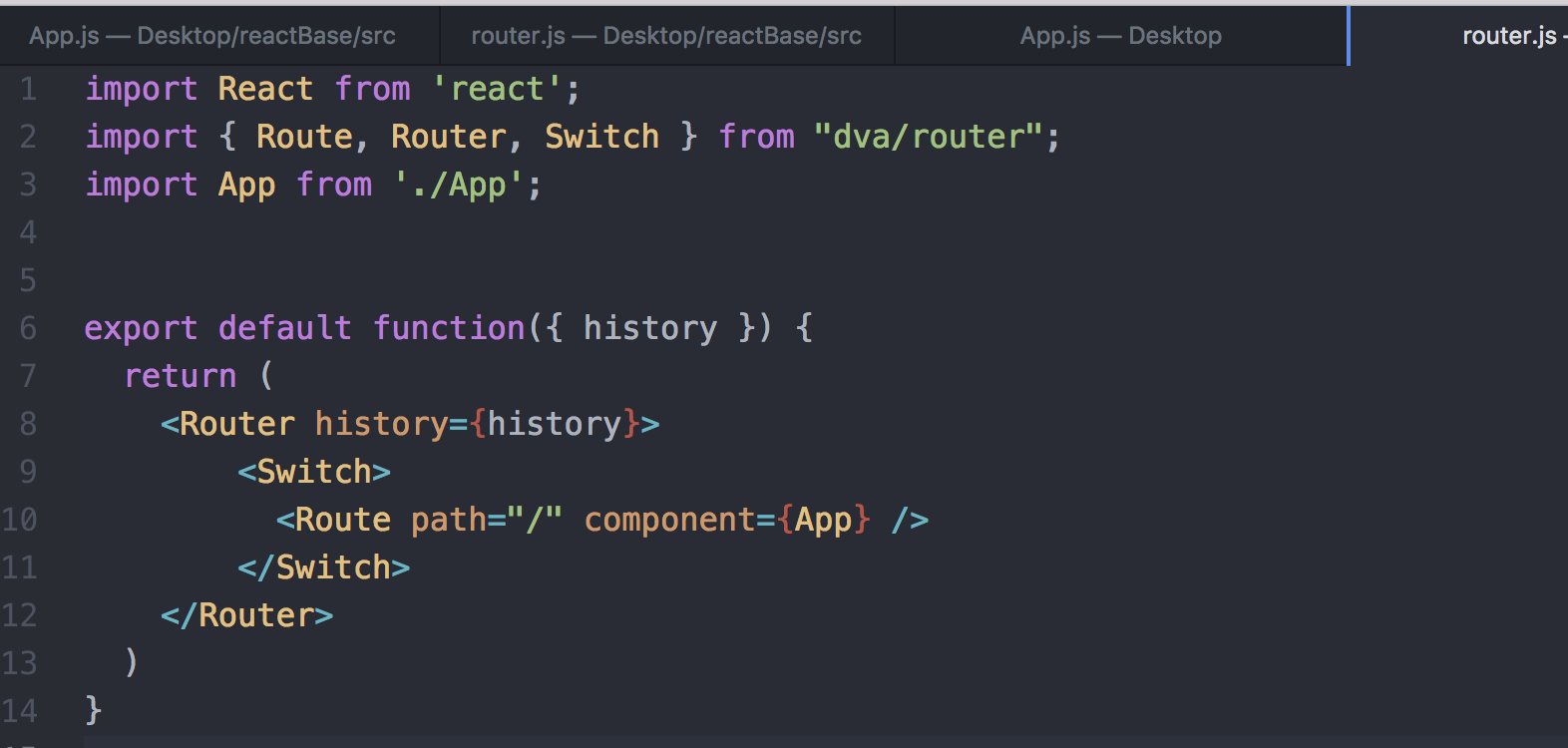 react：react + dva + router + roadhog 基础项目搭建 | 兜兜