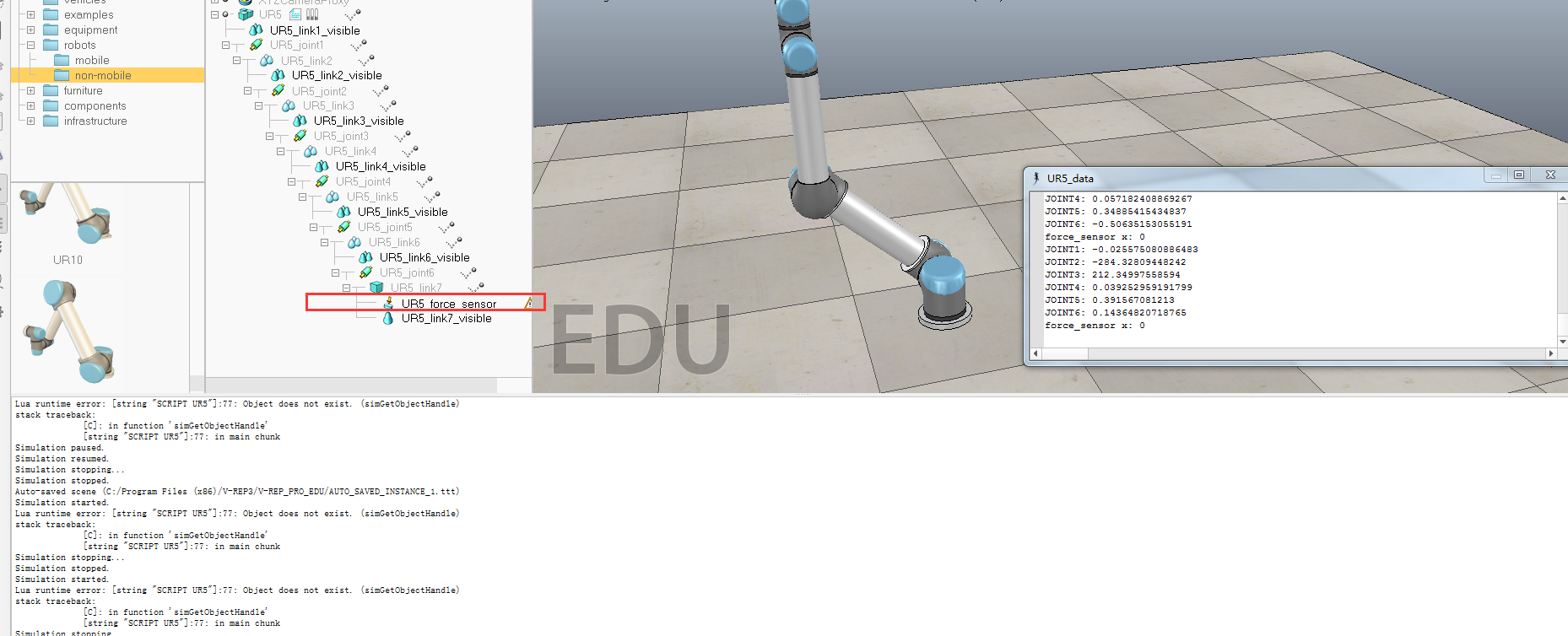 MATALB与VREP联合仿真--UR5机械臂动力学仿真_matlab 机器人工具箱 求ur5惯量矩阵-CSDN博客