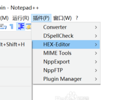 Notepad++查看hex文件_notepad怎么开hex岔开-CSDN博客