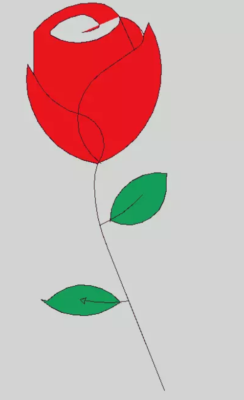 用python画一朵玫瑰花，拿去表白趴_html画朵花表白-CSDN博客