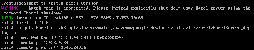 Tensorflow C动态库编译libtensorflow C Csdn博客
