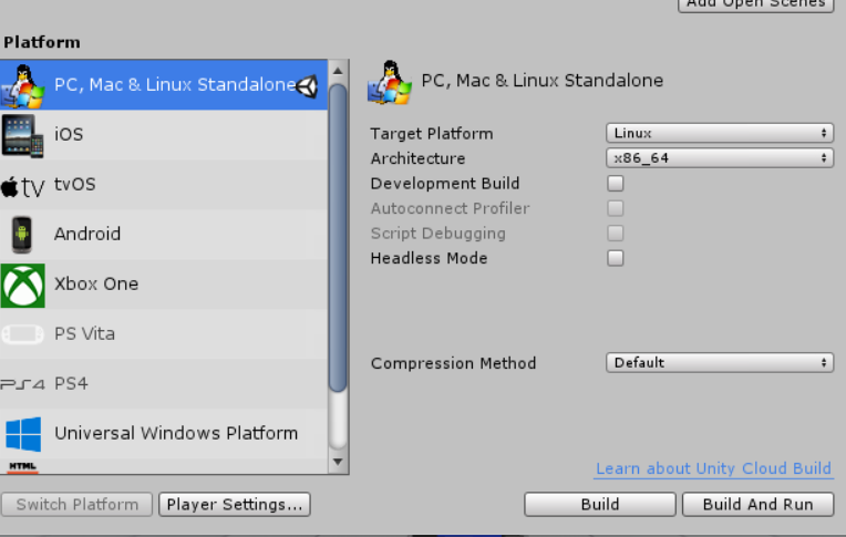 Unity3d 打包并在Linux平台环境配置_unity打包linux程序 lcentos-CSDN博客