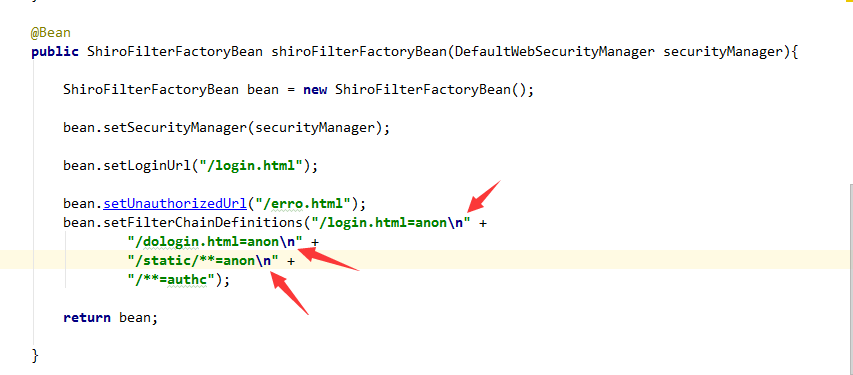 Shiro异常：There is no filter with name_caused by: java.lang.illegalargumentexception: the-CSDN博客