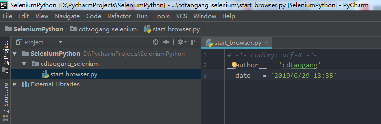 2019 Selenium3与Python3实战开发Web自动化测试框架（一）_selenimu3+python3实现pc客户端自动化-CSDN博客
