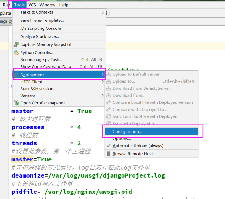 华为云Ubuntu服务器部署Django 项目_pycharm django 部署到服务器ubuntu-CSDN博客