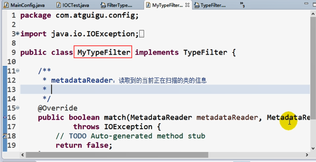 Spring的深入浅出 3 自定义typefilter指定过滤规则及bean的单例模式和多例模式的设置以及两种模式的调用时机 Spring Typefilter Csdn博客