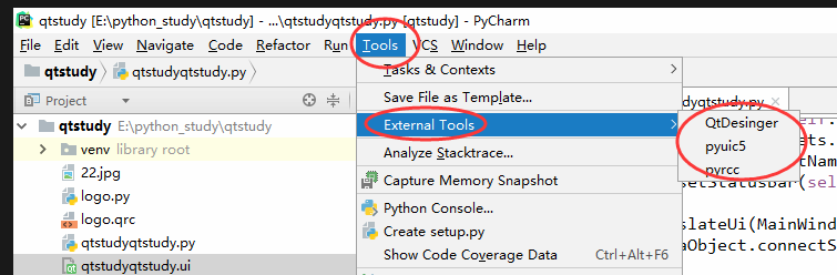 [PYQT]如何在Pycharm中打开ui文件_pycharm打开ui文件-CSDN博客