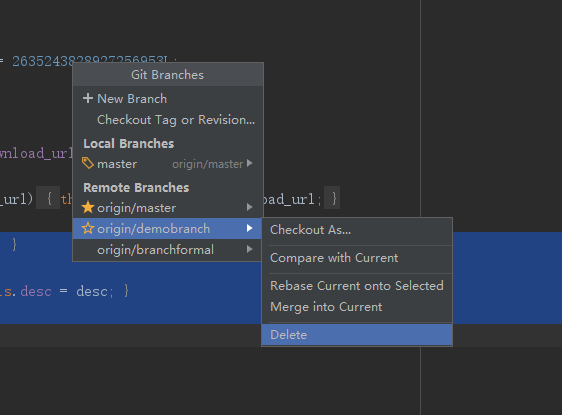 android studio中使用GitLab创建分支以及合并分支_android studio git创建分支,分支上代码只有一部分-CSDN博客