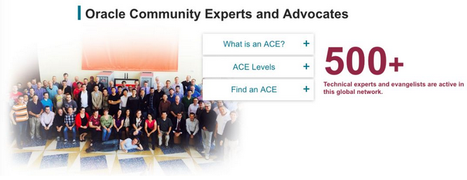 Oracle ACE，一段不可思议的旅程_oracleace中国有几个-CSDN博客