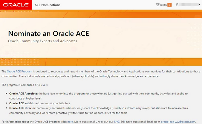 Oracle ACE，一段不可思议的旅程_oracleace中国有几个-CSDN博客