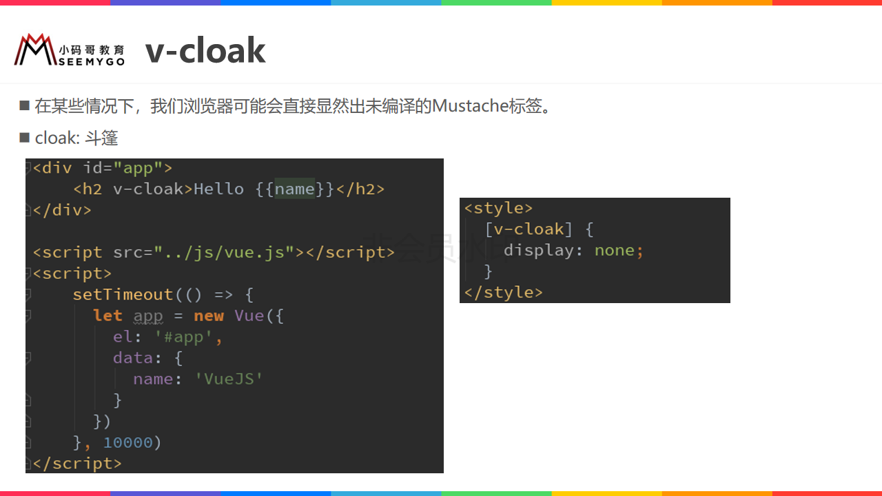 Vue学习资料：vue笔记ppt整理vue基础指令andvue基础语法vue 培训ppt Csdn博客