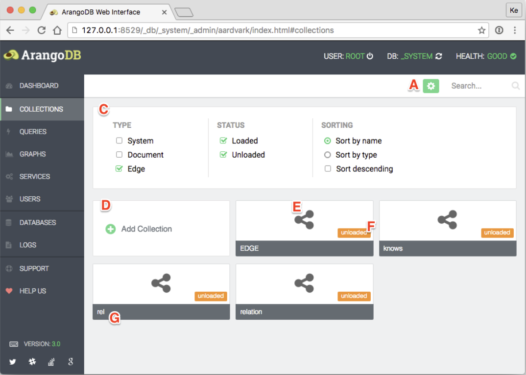 ArangoDB的Web界面介绍-CSDN博客