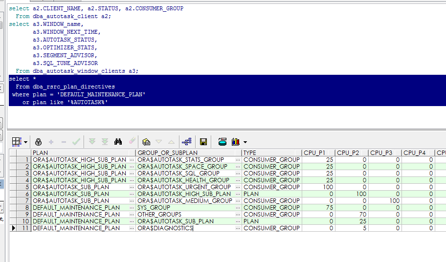 oracle数据库优化-11G自动维护任务autotask_oracle autotask-CSDN博客