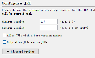 Exe4j可执行文件报错：No JVM could be found on your system. Please define EXE4J_JAVA_HOME ......-CSDN博客