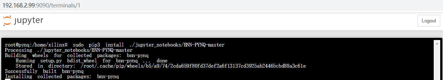 BNN-PYNQ安装_bnn pynq-CSDN博客