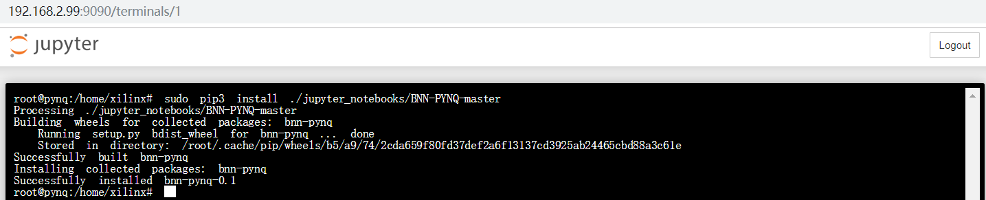 BNN-PYNQ安装_bnn pynq-CSDN博客