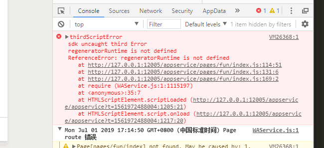 Taro - 报错：regeneratorRuntime is not defined_taro : onload is not defined-CSDN博客