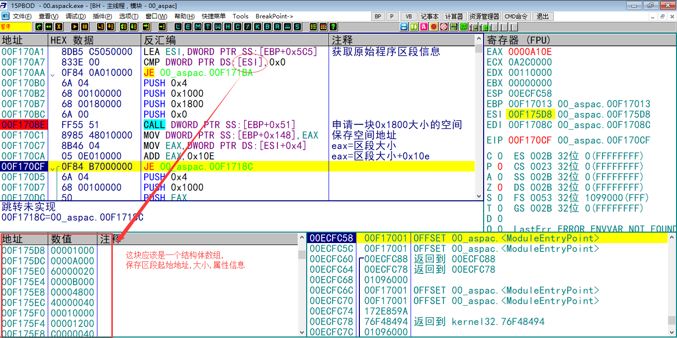 脱壳入门（一）之分析Aspack壳-CSDN博客