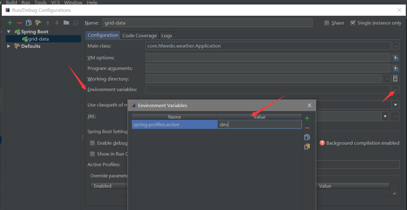 Idea配置springboot多环境启动 Idea Spring Profiles Active Dev Csdn博客