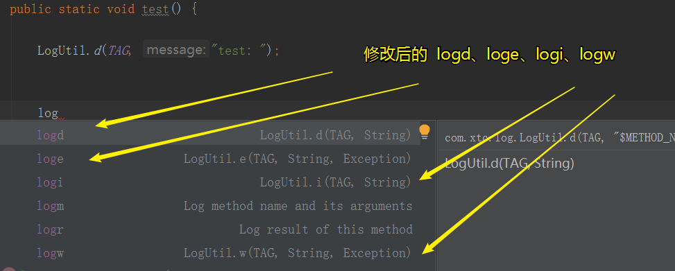 【我的Android进阶之旅】 Android Studio 使用小技巧：使用logt 这个live template（代码模板）快速生成日志TAG_androidstudio添加log ...