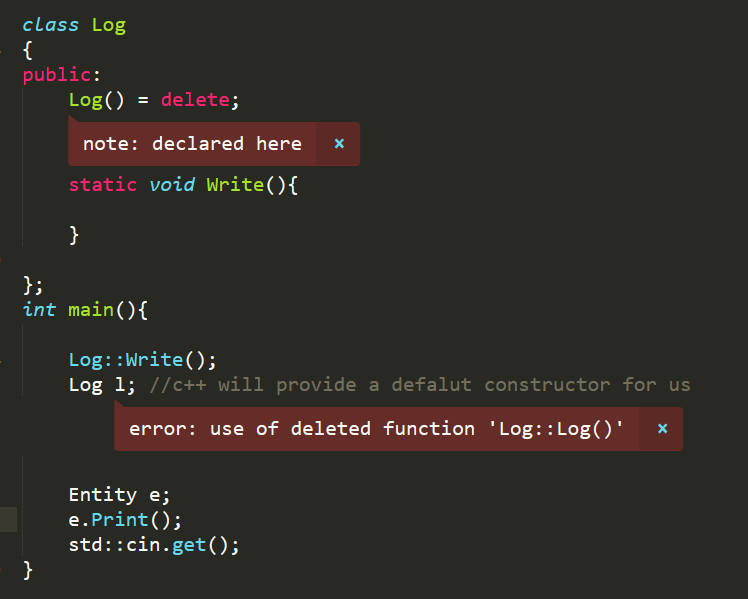 Cherno c++ learning -- constructor_cherno 教程中文-CSDN博客