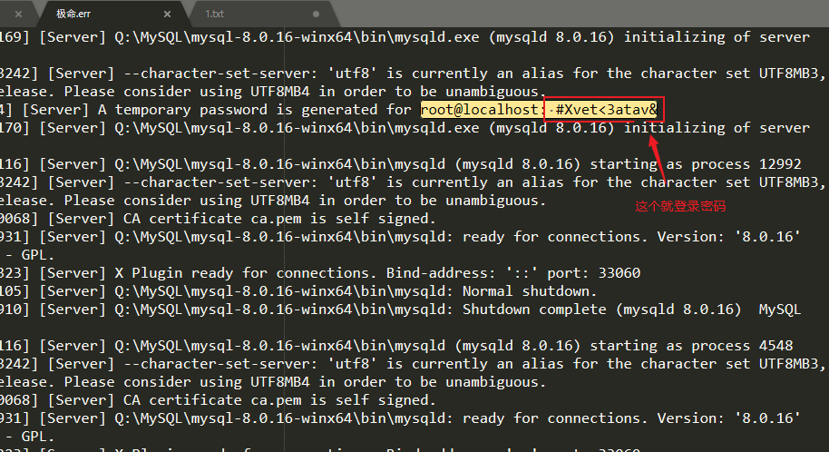 Mysql登录时出现access Denied For User ‘root‘‘localhost‘ Using Password 