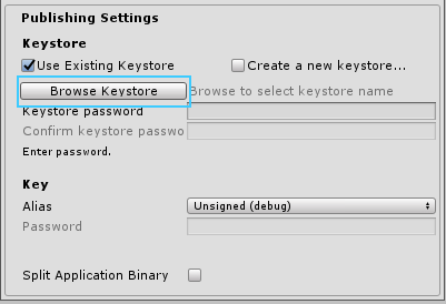 Unity 之 安卓打包遇到的两个错误_unityexception: can not sign the application unabl-CSDN博客