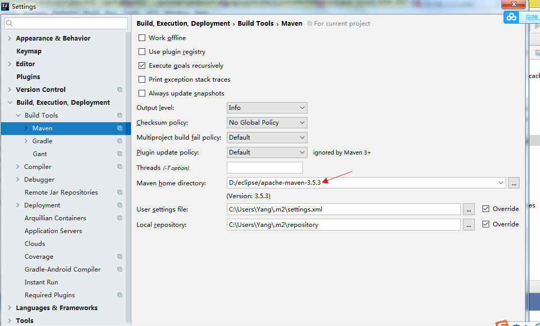 Idea配置maven与springboot环境orgspringframeworkboot Maven Settings Csdn博客 