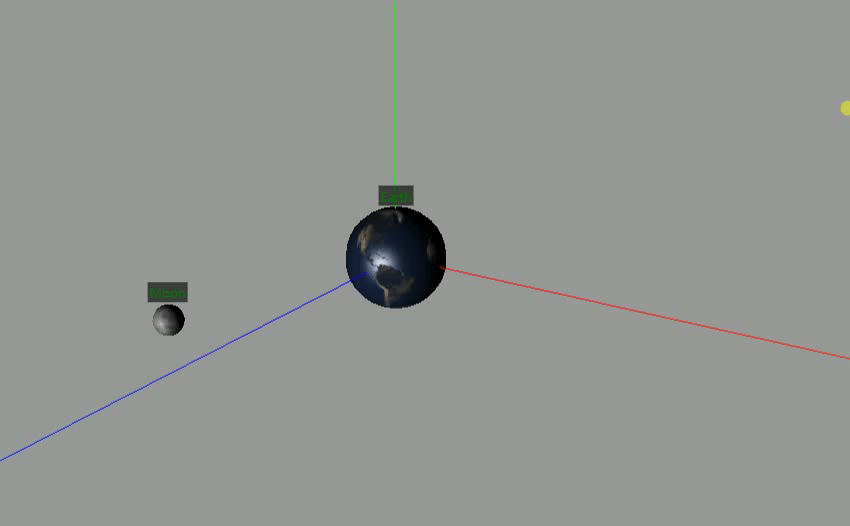 Three Js 入门2 零基础快速上手（地球和月亮 示例） Const Earthmaterial New Three