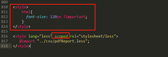 Vue Scoped Html样式无效less Scoped未生效 Csdn博客